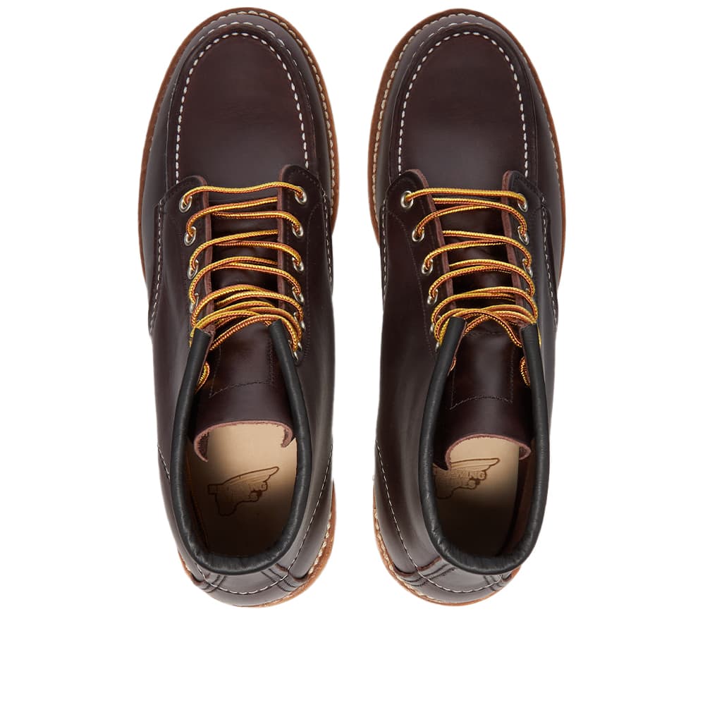 Red Wing 6" Classic Moc Boot Black Cherry Excalibur | END. (SE)