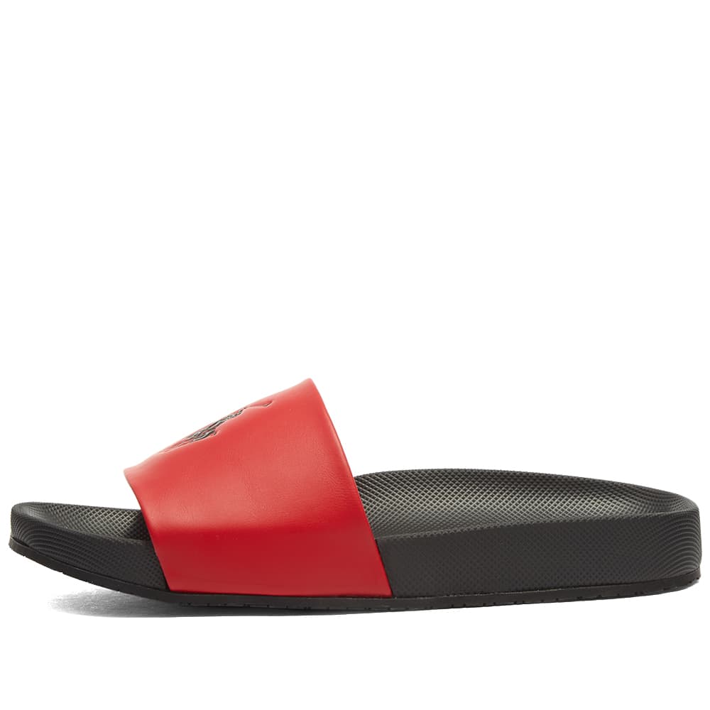 Polo Ralph Lauren Cayson Pool Slide Red & Black | END.
