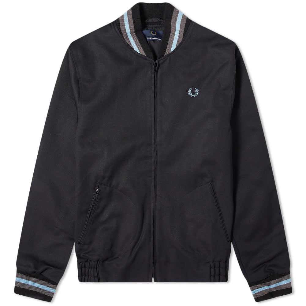 Fred Perry Reissues Made in England Bomber Jacket Black | END. (SG)