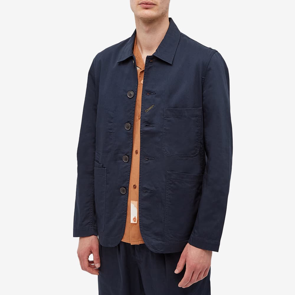 Universal Works Bakers Jacket Navy | END. (US)