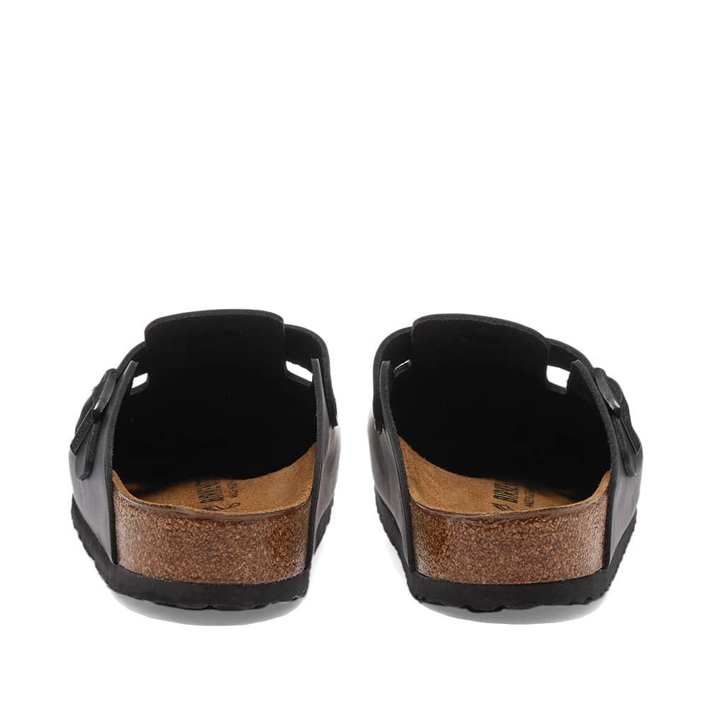 Birkenstock Boston Black Smooth Leather | END. (Europe)