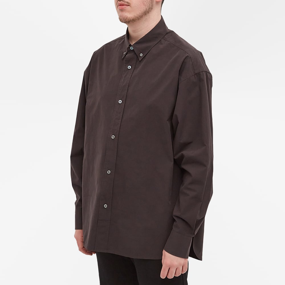 Studio Nicholson Jude Classic Button Down Shirt Black Grape | END. (US)