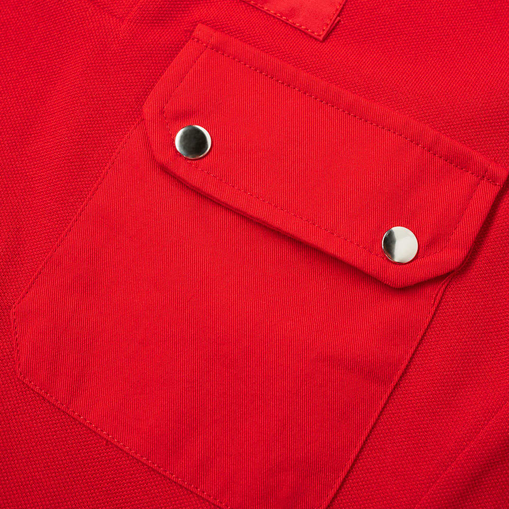 Fred Perry x Raf Simons Logo Pocket Polo Goji Berry | END.