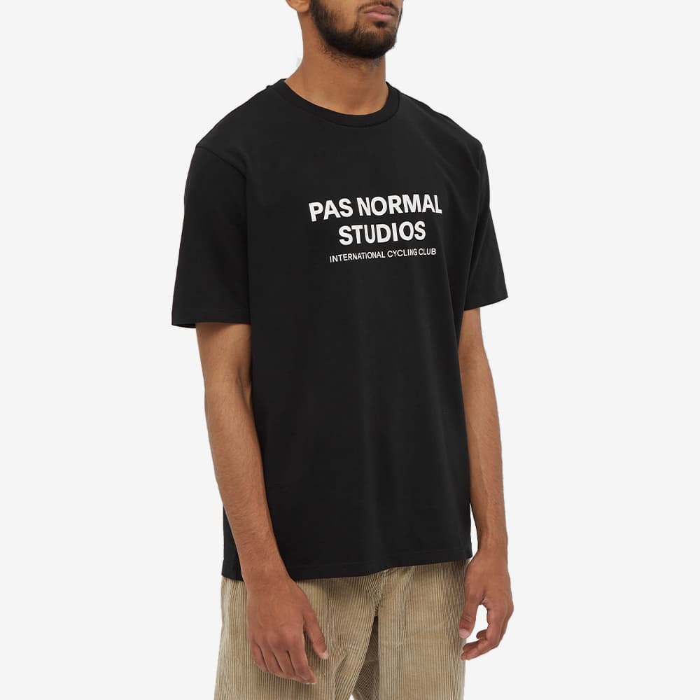Pas Normal Studios Logo Tee Black | END. (US)