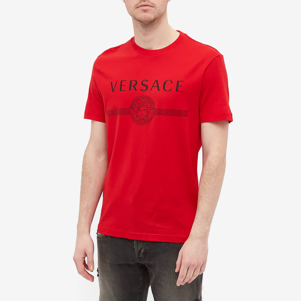 Versace Classic Logo Tee Red | END. (US)
