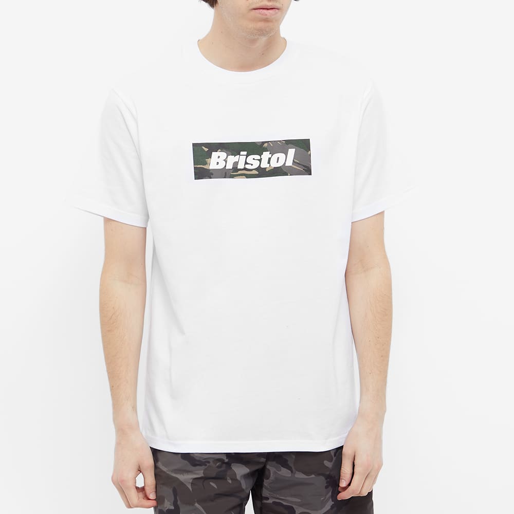 FC Real Bristol Box Logo Tee White | END. (NL)