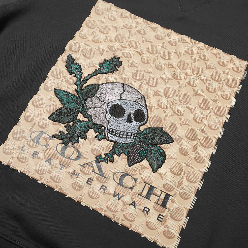 Coach Signature Tattoo Skull Sweat Black | END.