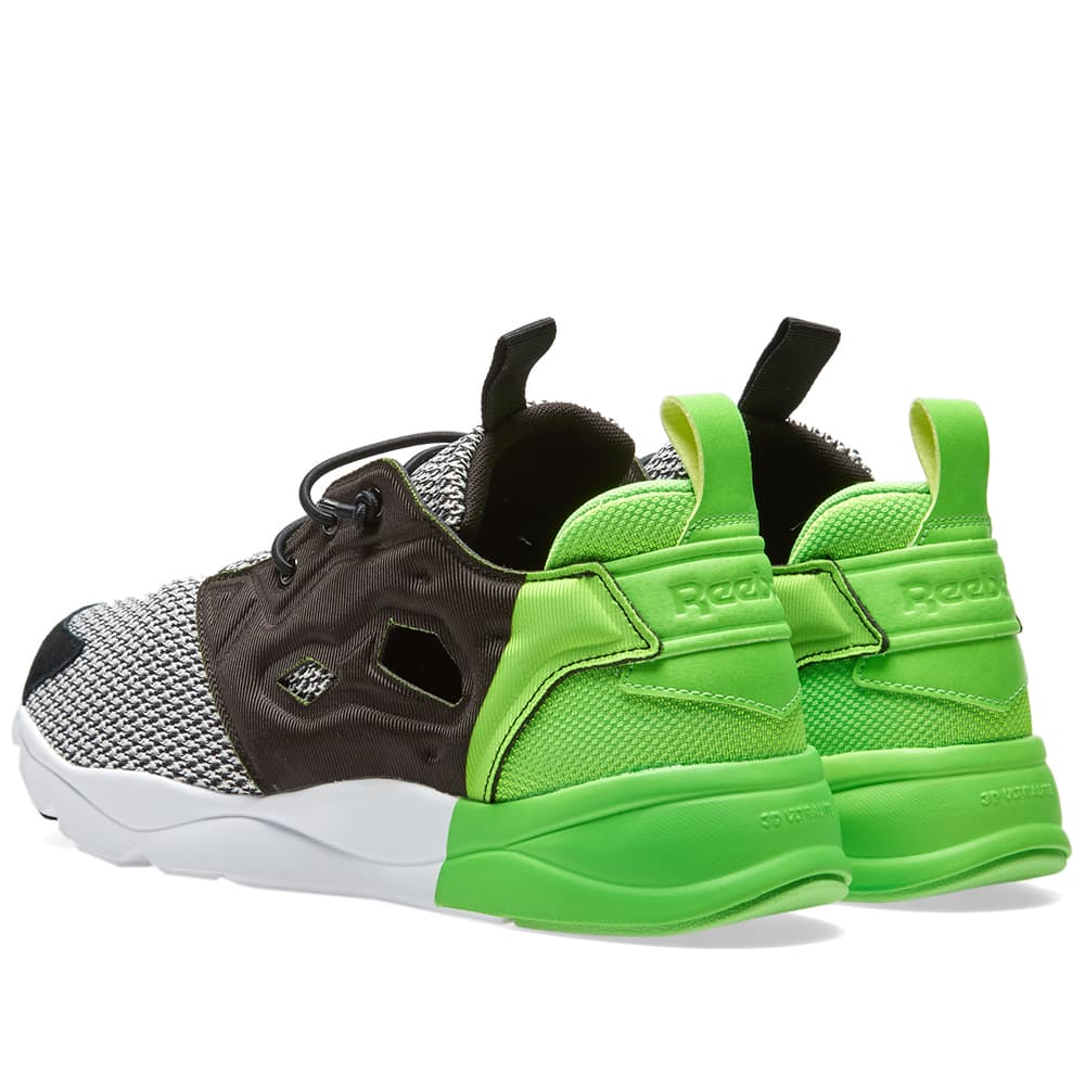 Reebok x Black Scale Furylite Black, White & Solar Green | END. (UK)