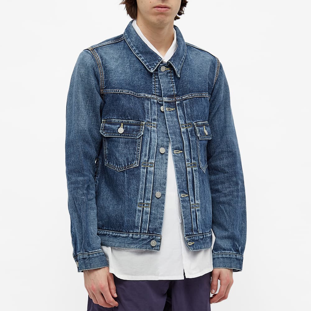 Visvim Social Sculpture 101 Dmgd-1001 Jacket Blue | END. (US)