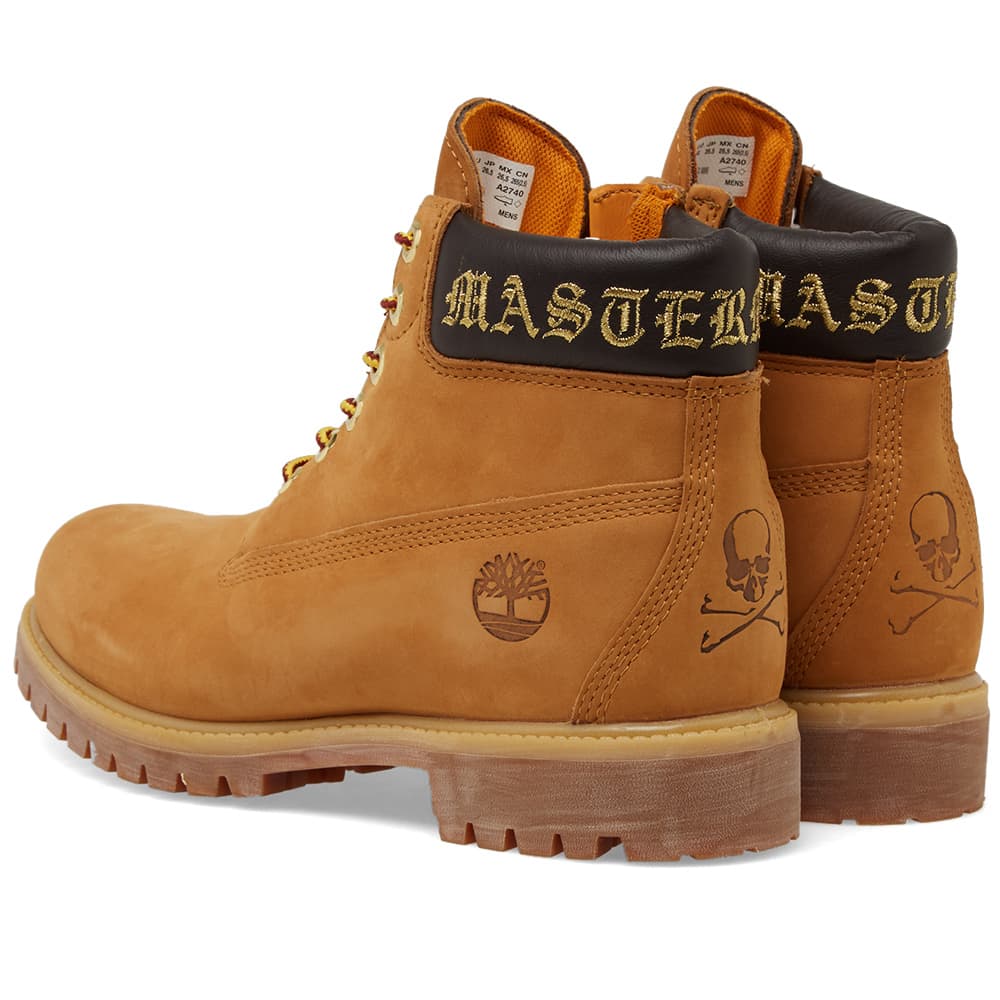 Timberland x MASTERMIND WORLD Premium 5 Inch Zip Boot Wheat | END.