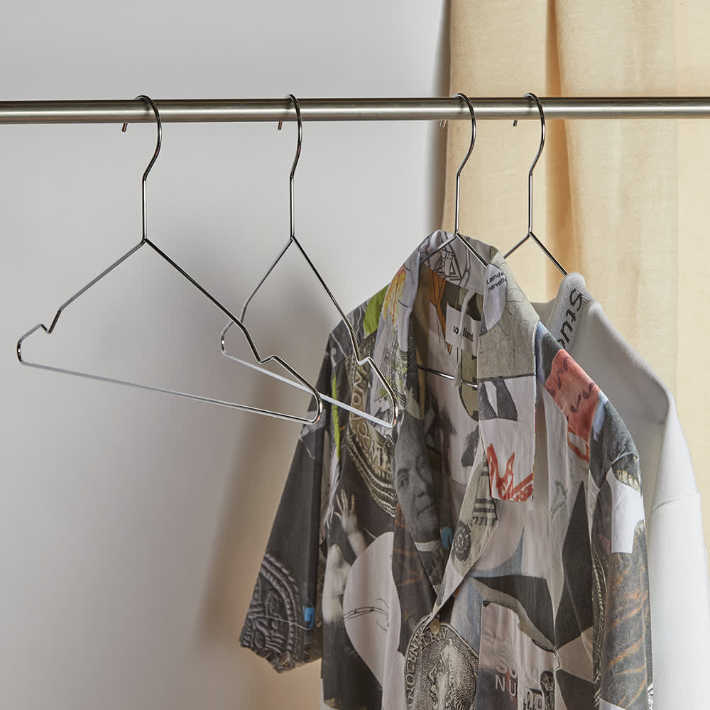 HAY Hang Coat Hangers - 5 Pack Sliver | END.