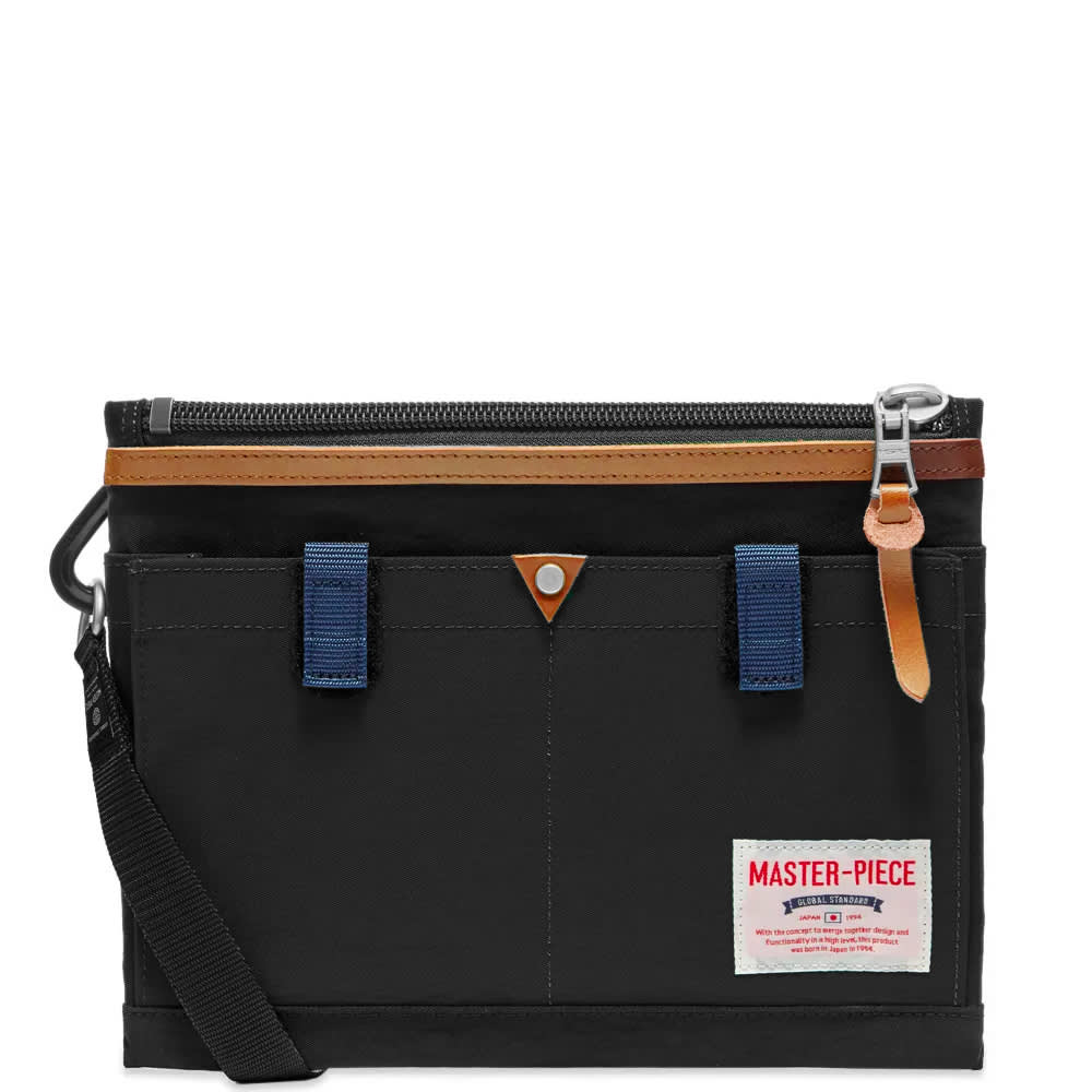 Master-Piece Link Series Shoulder Bag Black | END.