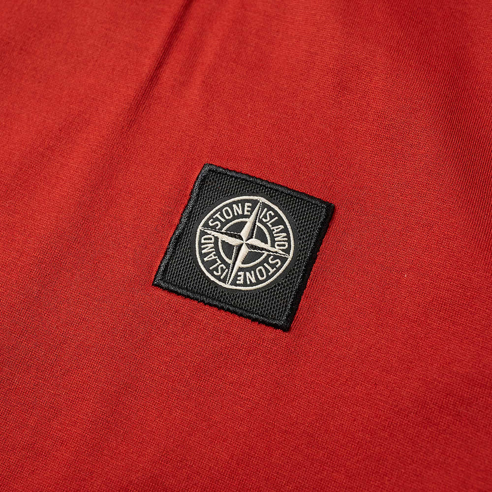 Stone Island Patch Logo Tee Brick Red | END. (UK)
