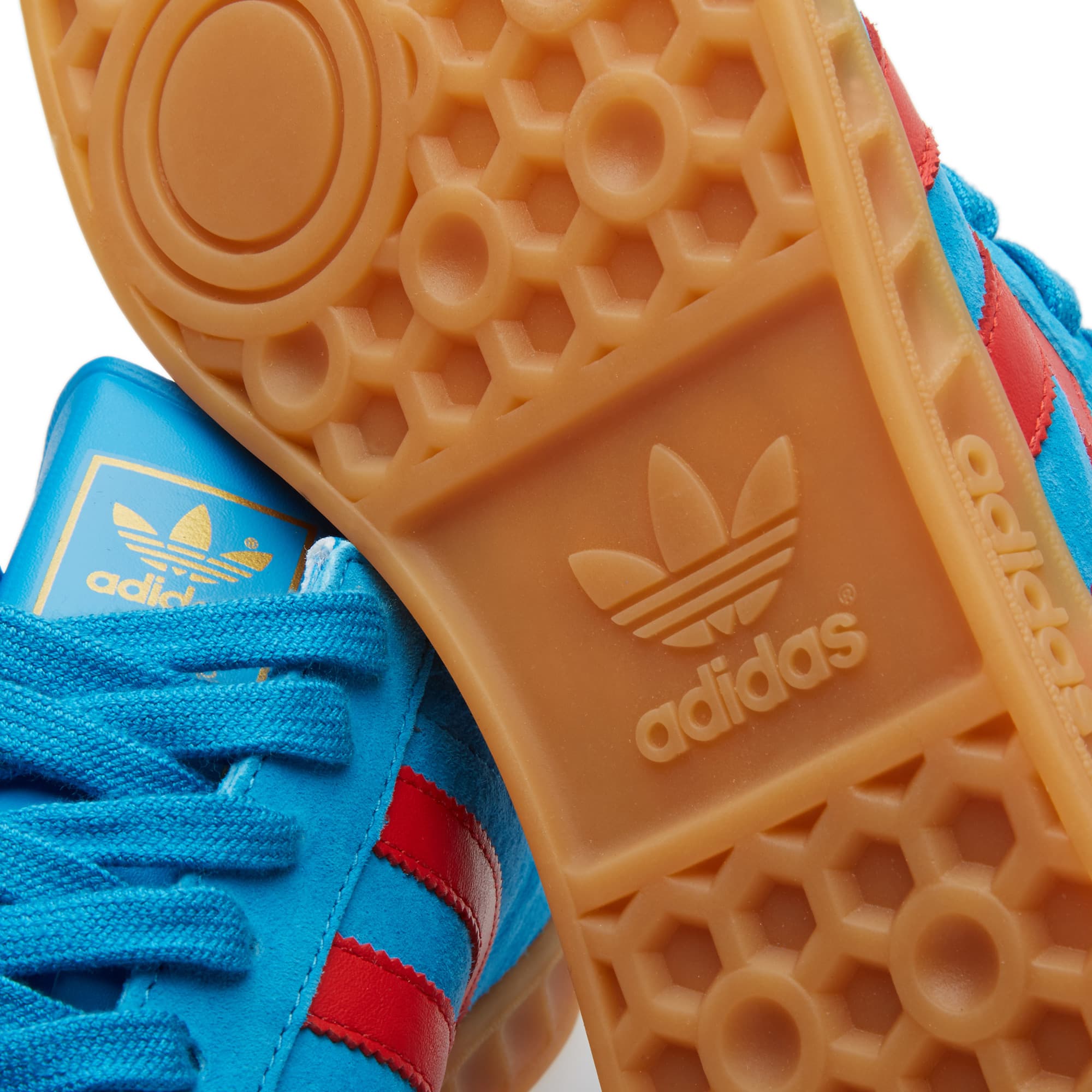 Adidas Hamburg Solar Blue, Red & Gum | END. (Europe)