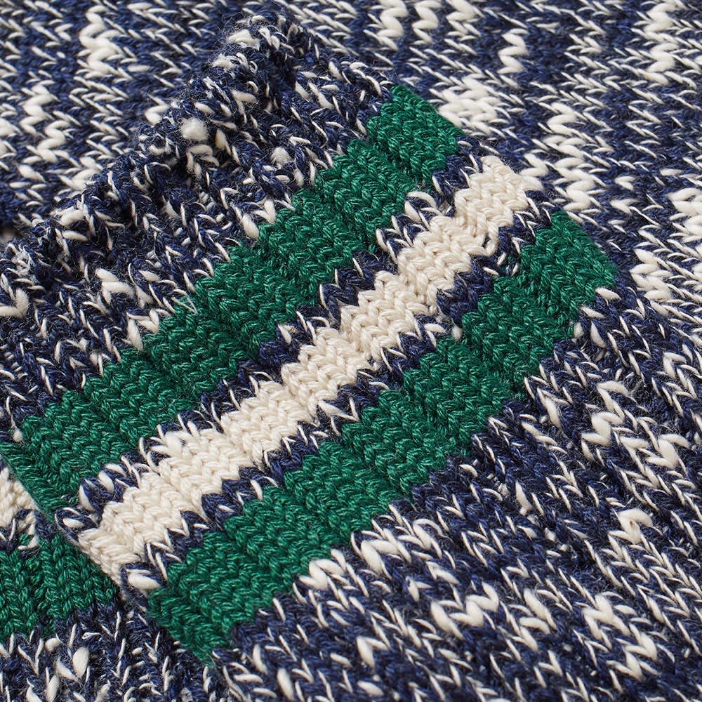 Anonymous Ism 3 Line Slub Socks Navy | END.