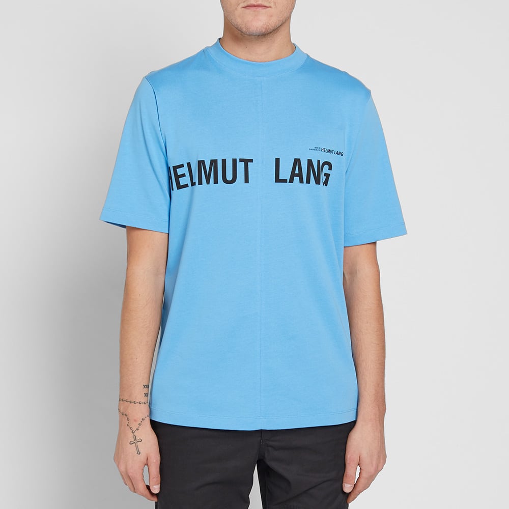 Helmut Lang Campaign Tee Sky Blue | END. (UK)