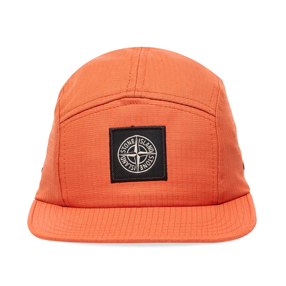 Stone Island Reflective Weave Nylon 5 Panel Cap Orange | END. (KR)