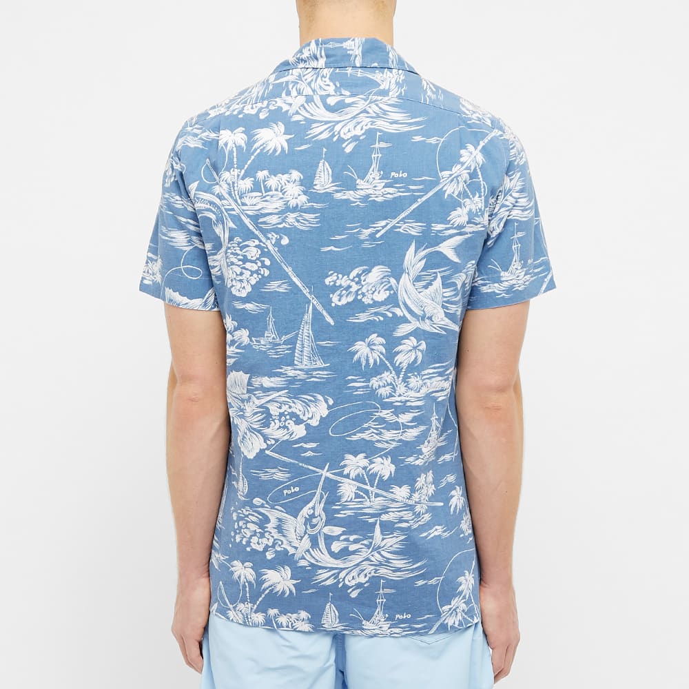 Polo Ralph Lauren Hawaiian Print Vacation Shirt Marlin End Au