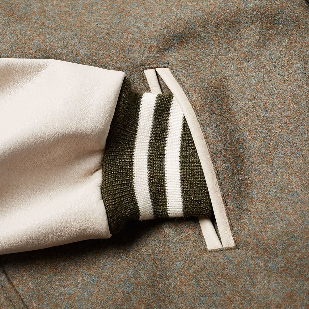 Rag & Bone x Golden Bear Varsity Jacket Hunter Green | END.