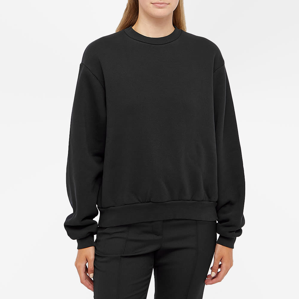 Acne Studios Franziska Pink Label Black END US 