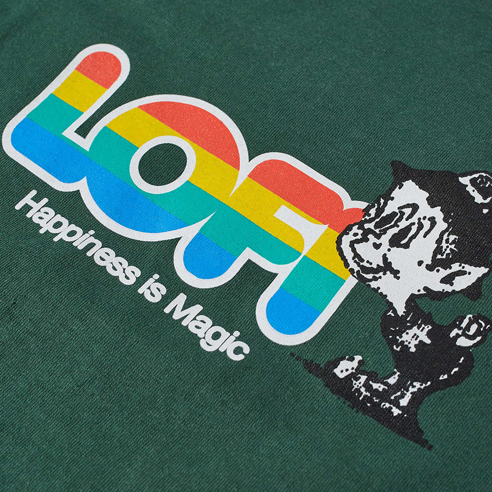 Lo-Fi Happiness Tee Forest Green | END.