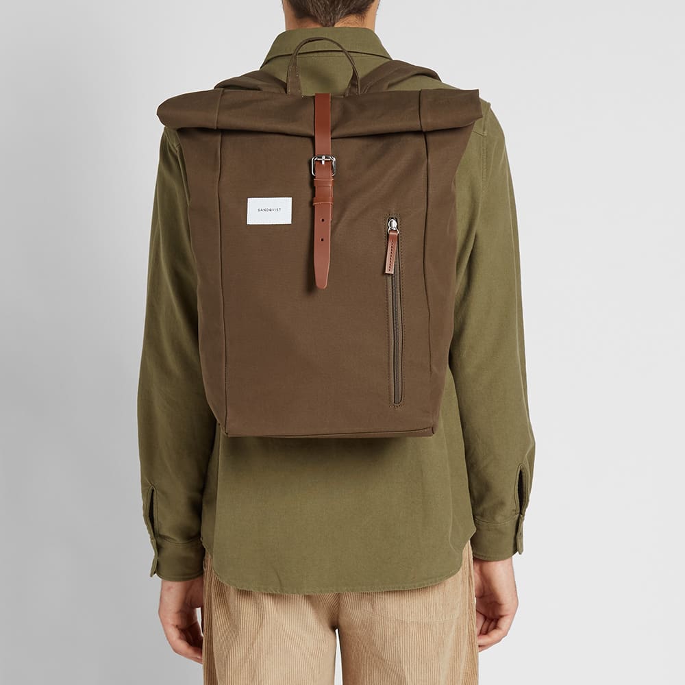 Sandqvist Dante Rolltop Backpack Olive | END. (IT)