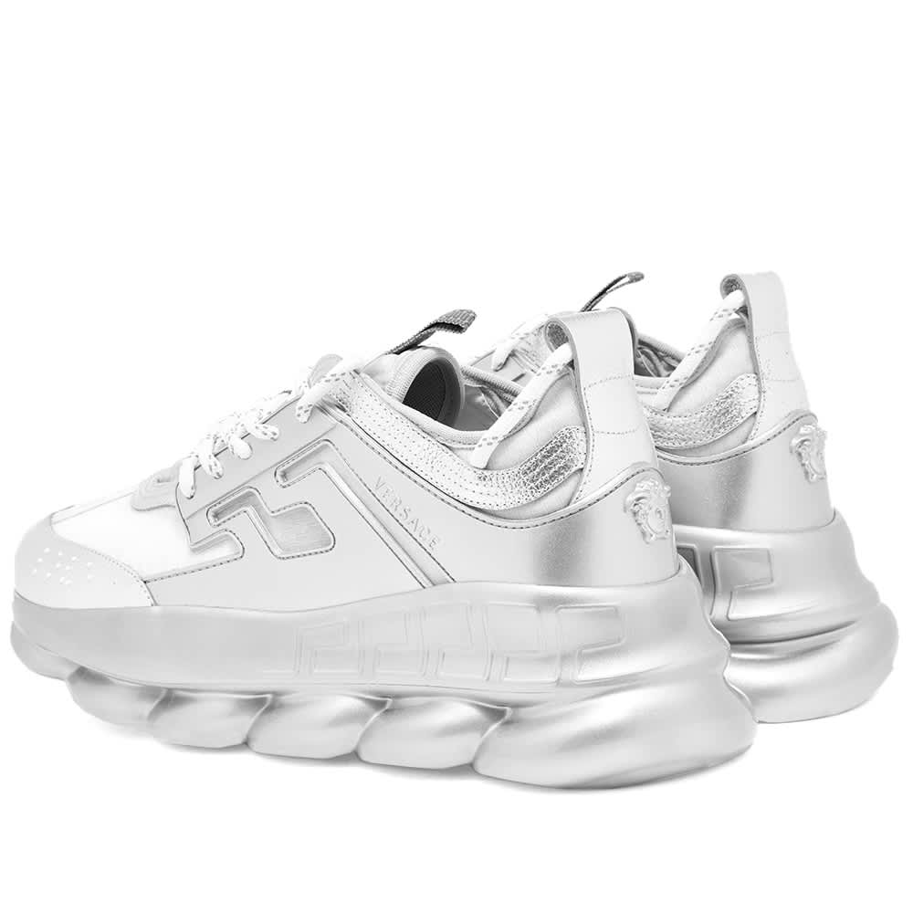 Versace Chain Reaction Sneaker Silver | END. (US)