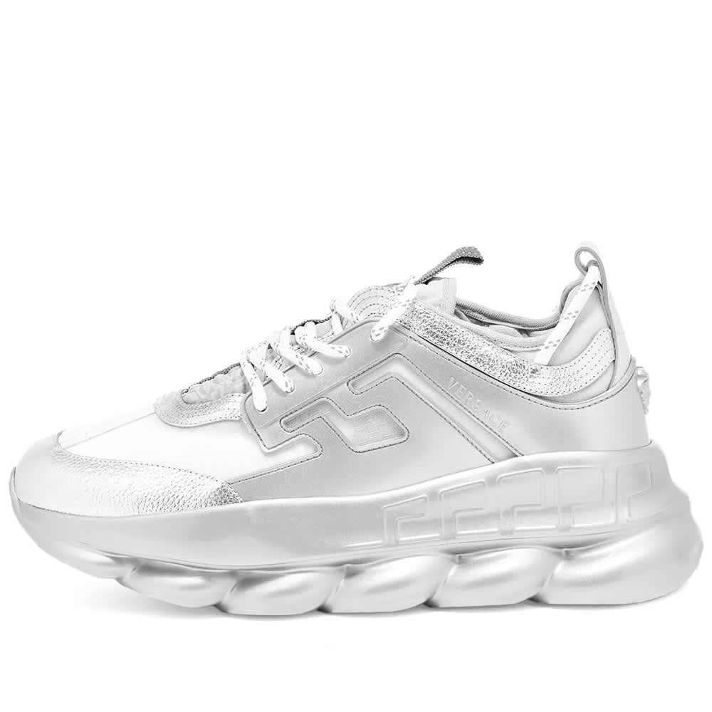 Versace Chain Reaction Sneaker Silver | END. (US)
