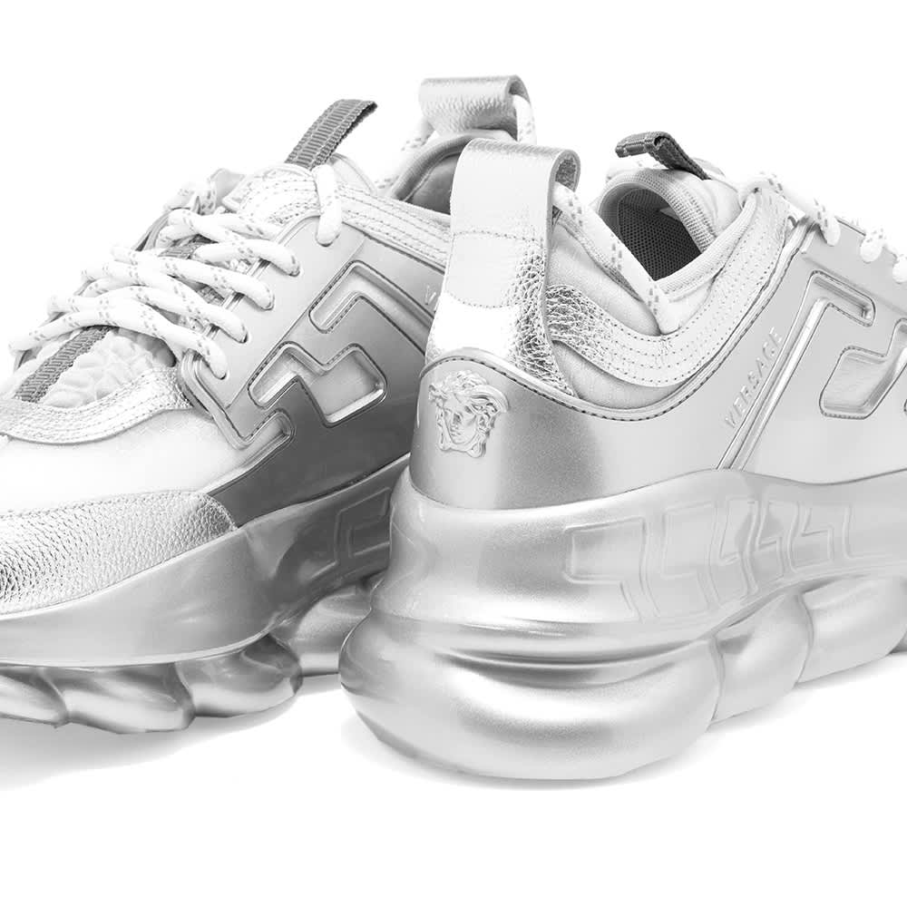 Versace Chain Reaction Sneaker Silver | END. (US)