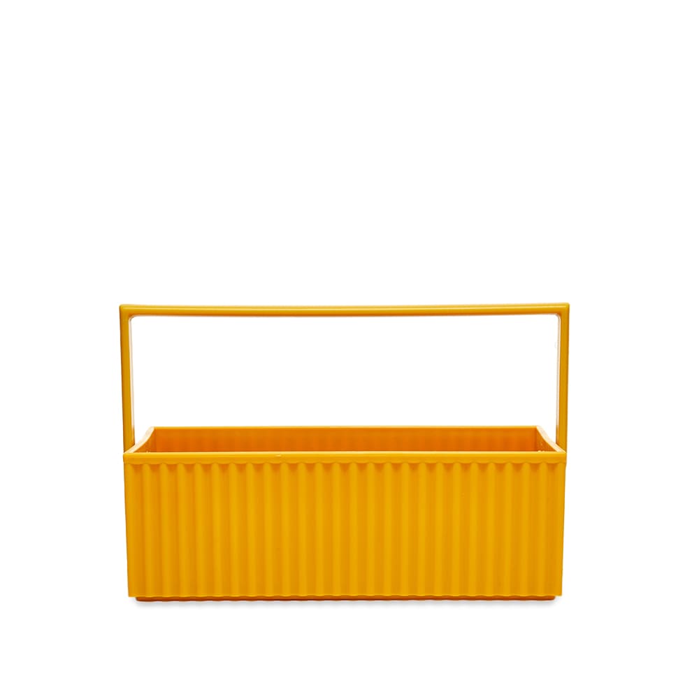 Hachiman Omnioffre Stacking Storage Box - Small Mustard | END. (UK)