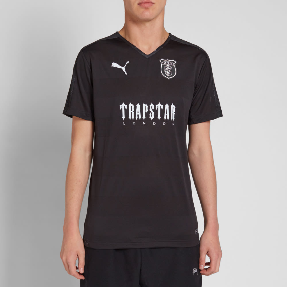 Puma x Trapstar Football Kit Black | END. (IT)