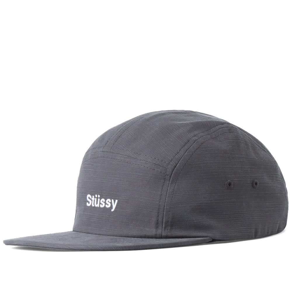Stussy Reverse Twill Camp Cap Black | END. (Global)