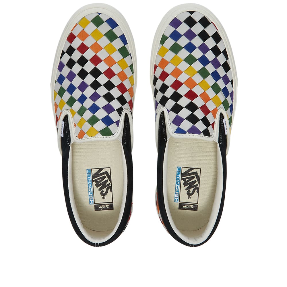Vans Vault Ua Classic Slip On Vlt Lx Rainbow And Marshmallow End Us