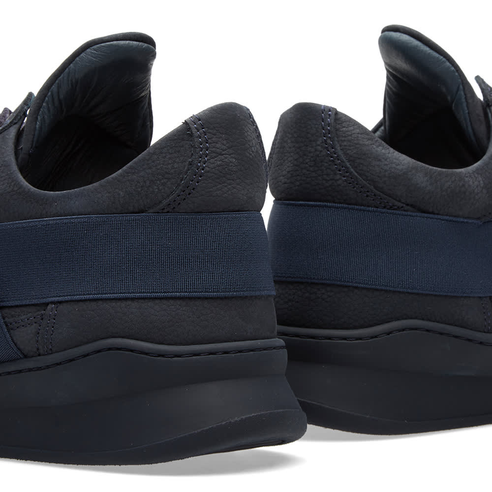 Filling Pieces Low Top Combined Elastic Sneaker Navy | END. (Europe)