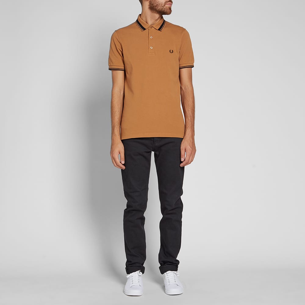 Fred Perry Contrast Tipped Polo Caramel | END. (US)