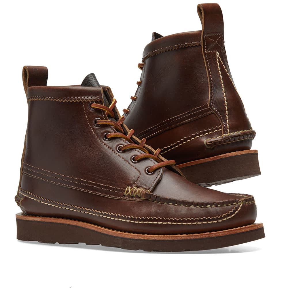 Yuketen Maine Guide 6 Eye Boot Brown Leather | END. (US)