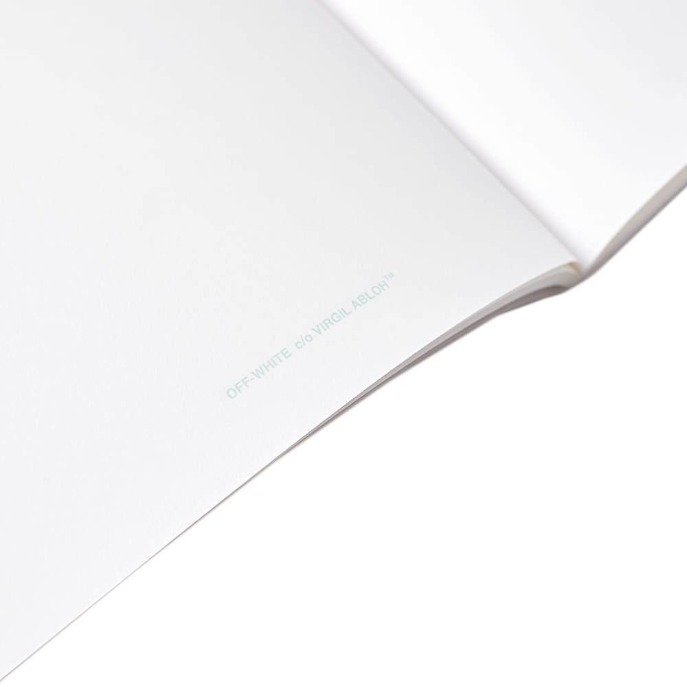 Off-White Fabia Blank Notepad White & Black | END.