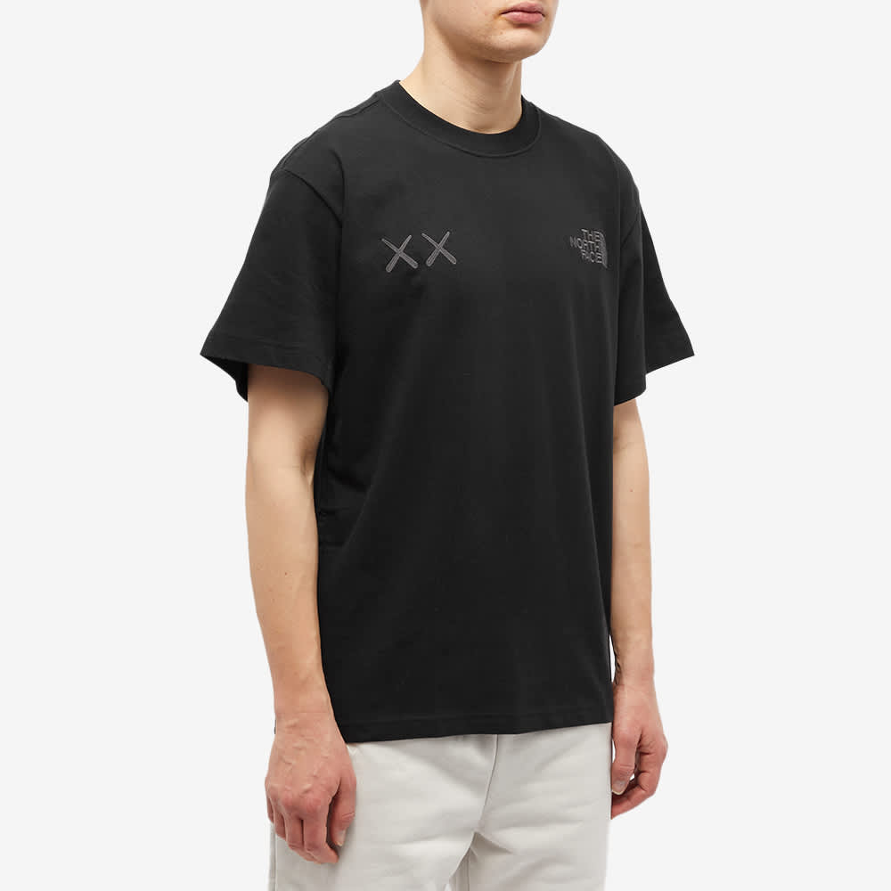 The North Face x KAWS S/S Tee Black | END. (RU)