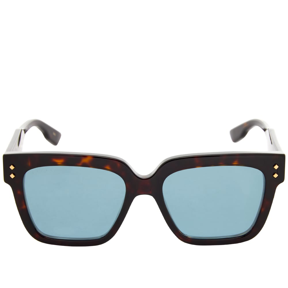 Gucci Eyewear Gg1084s Sunglasses Havana And Light Blue End Se
