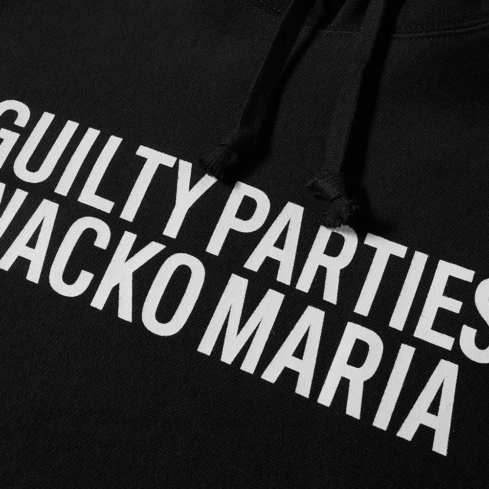 Wacko Maria Heavyweight Logo Hoody Black | END. (SG)