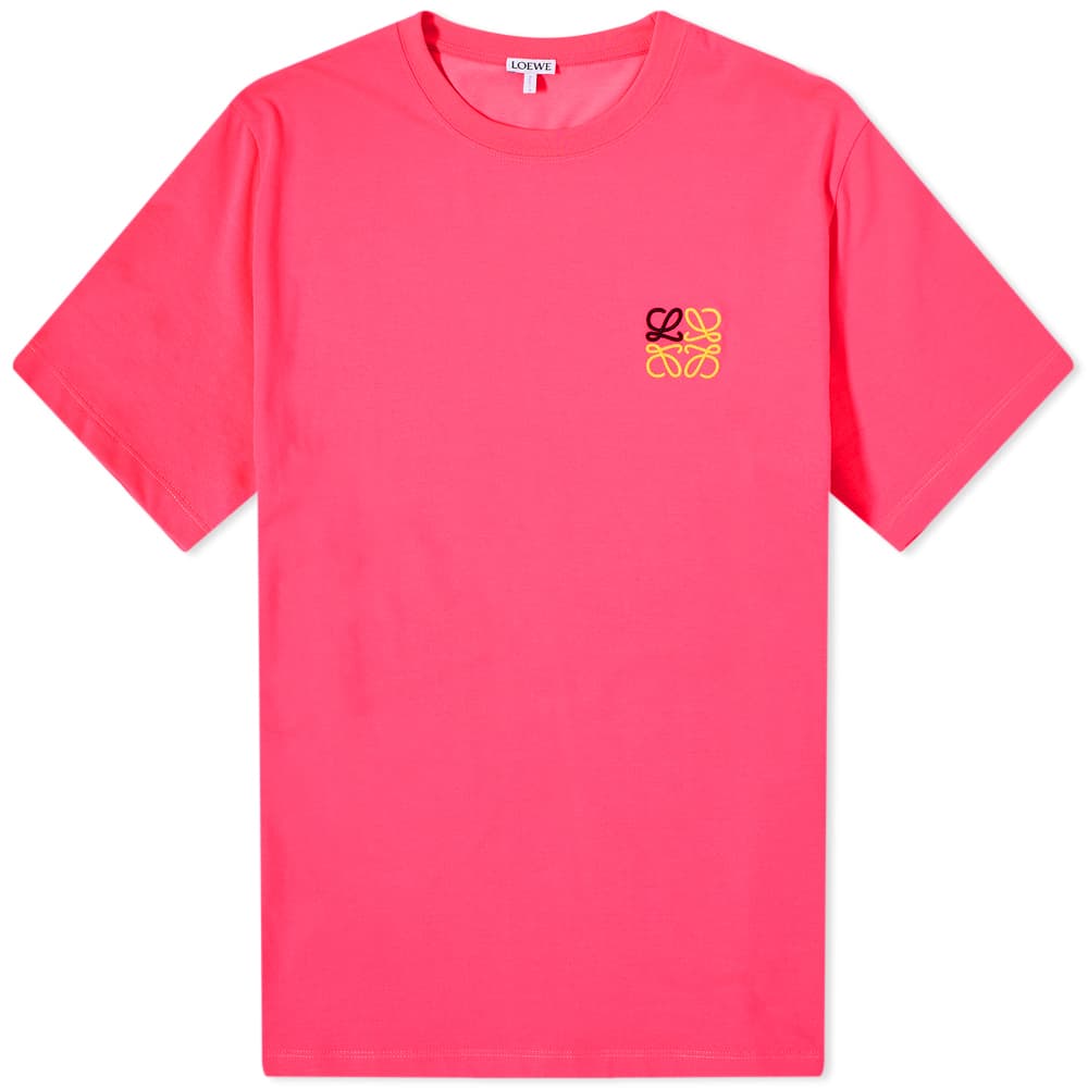Loewe Anagram Tee Fluo Pink | END. (CN)