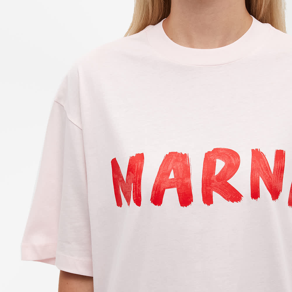 Marni Logo Tee Light Pink | END. (UK)