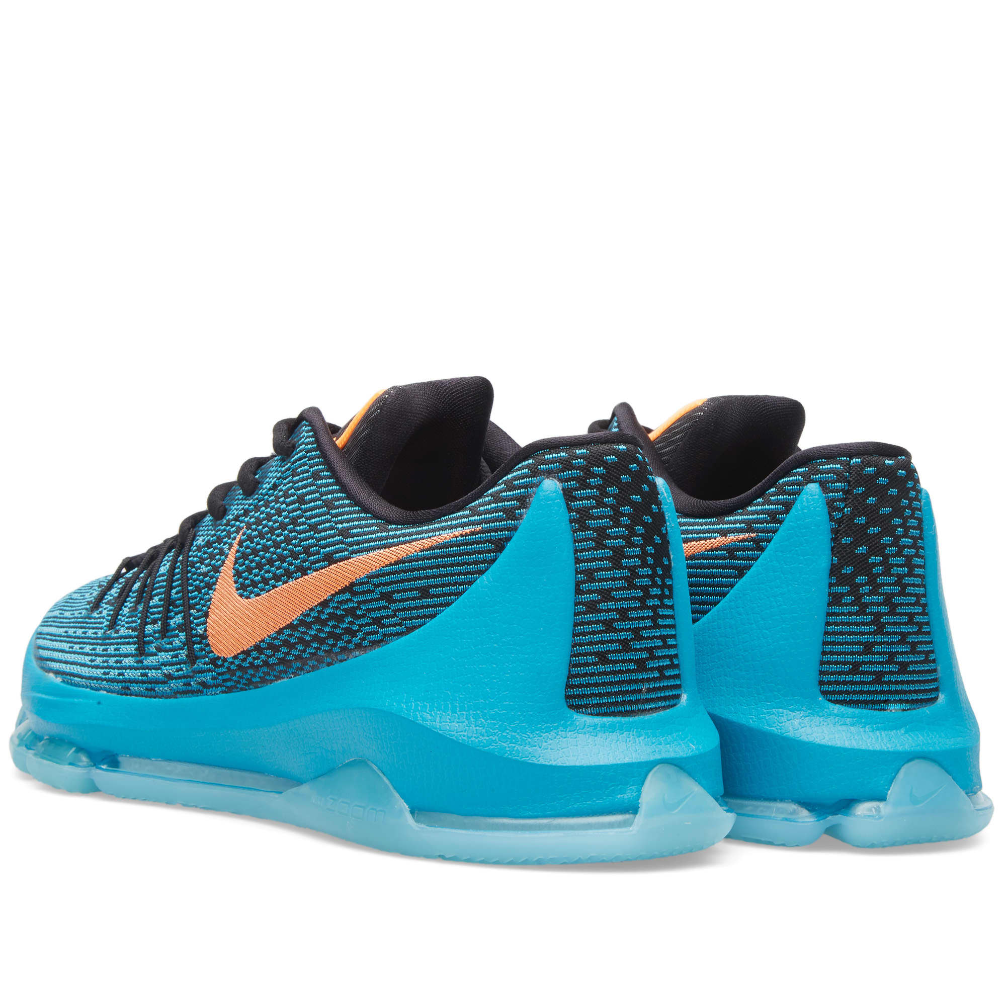 Nike KD VIII 'Road Game' Blue Lagoon & Bright Citrus | END. (US)