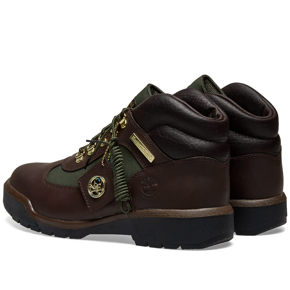 Timberland x MASTERMIND WORLD Field Boot F/L WP Dark Brown Full Grain ...