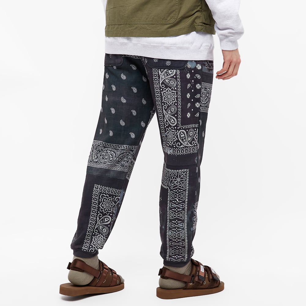 Neighborhood Bandana Chopped Pant Black END 