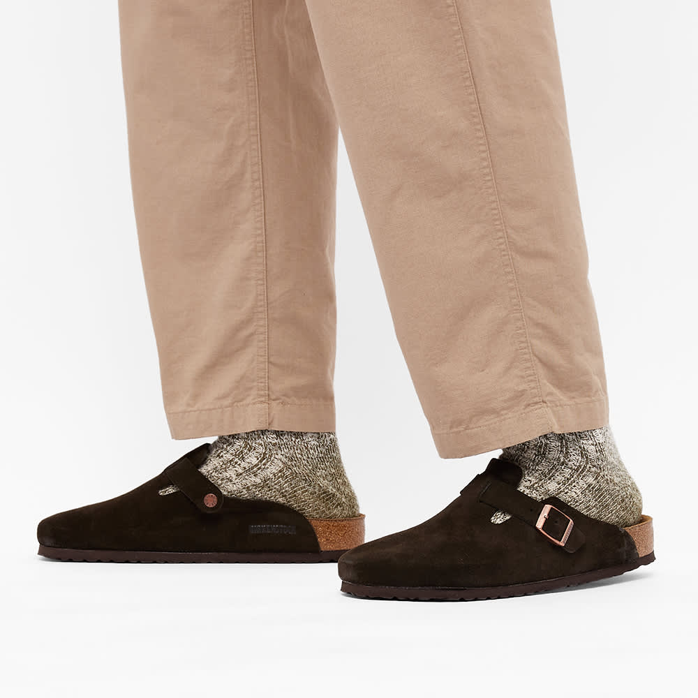 Birkenstock Boston Mocha Suede | END.