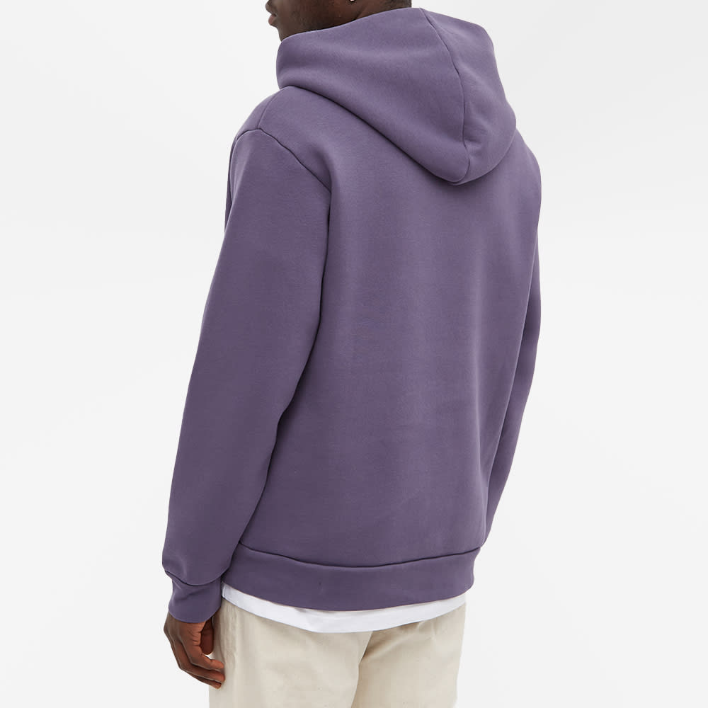 Acne Studios Forres Pink Label Hoody Dark Purple END CA 