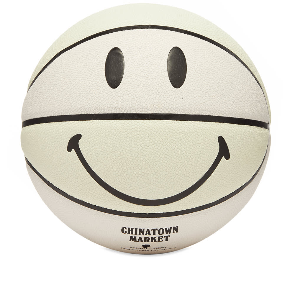 Chinatown Market UV Smiley Basketball Purple & Blue | END. (IE)