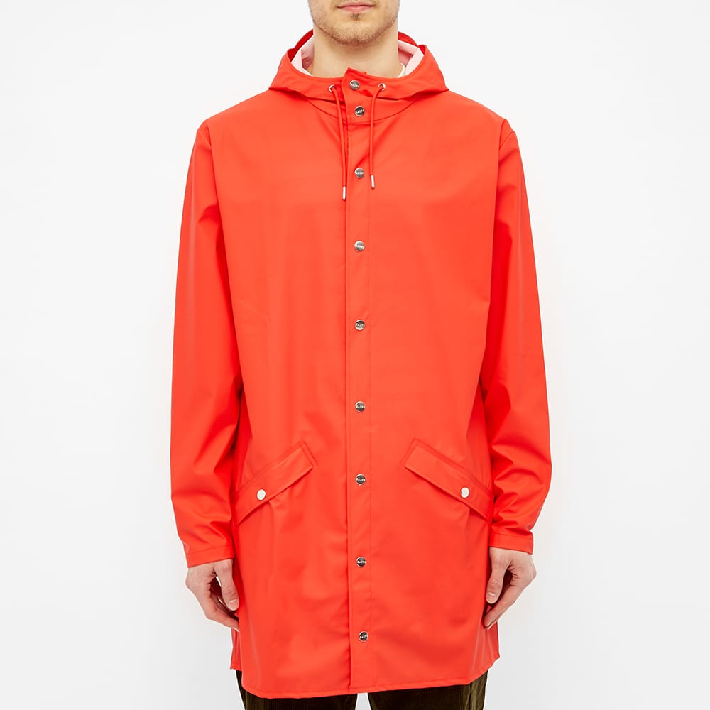 RAINS Long Jacket Red | END. (US)