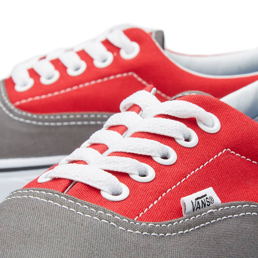 Vans Era Pewter & Racing Red | END. (US)